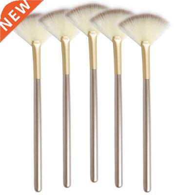 5pcs Fan Brushes Facal Brushes Soft Makeup Brush Cosmetc A