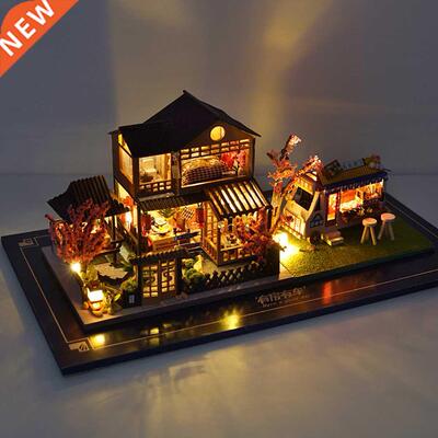 DIY 3D Assemble Handmade Dollhouse Wooden Doll House with