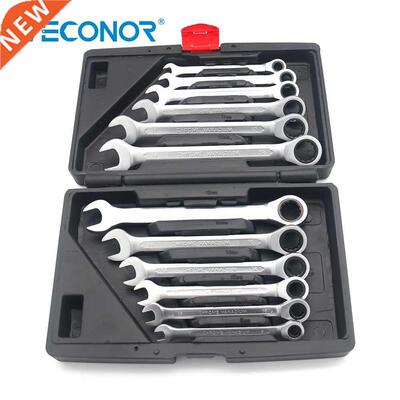 Ratchet Wrench Set Ratchetng Spanner 12pcs 8 19mm sze Dul