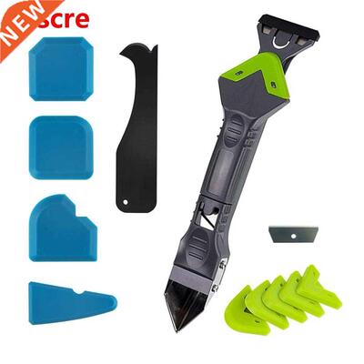 11pcs Glass Cement Scraper Remover Caulk Finisher Sealant Sm