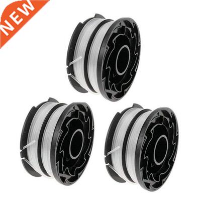 3 Pack Replacement String Trimmer Spools For BLACK+DEACKER D