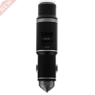 Bluetooth Earphone Mini Car Charger Double USB with Bluetoot