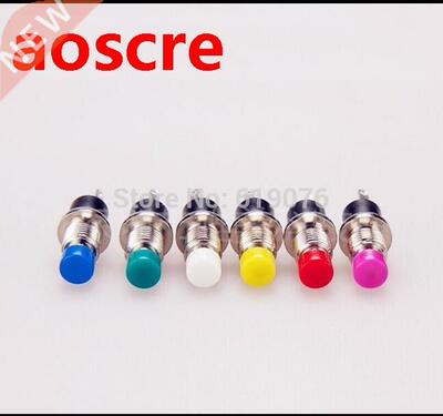 5pcs 6MM 7MM round no lock self reset Mini utton switch, pr