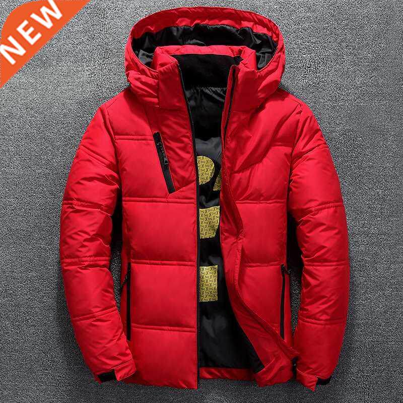 Wnter Warm Men Jacket Coat Casual Autumn Stand Collar Puffe