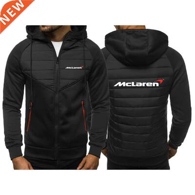 2020 McLaren Car Logo new waterproof Jacket Men's Hooded Coa