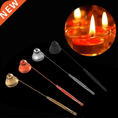 Long Handle Vintage Metal Bell Shape Candle Snuffer Banquet