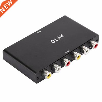 1080P RCA AV To HDM-compatble Adapter Converter AV2HDM-co