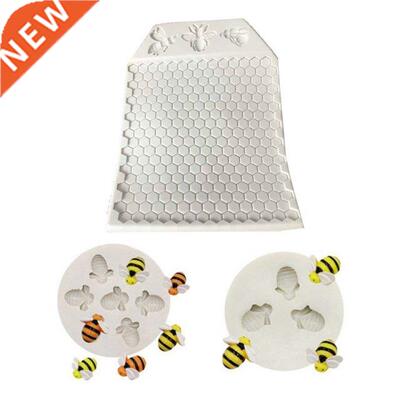 Honey Bee Shaped Silicone Moulds Cupcake Candy Fondants Mold