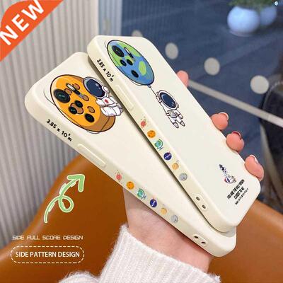 New Astronaut Phone Case For Xiaomi Redmi Note 10 10S 9 Pro