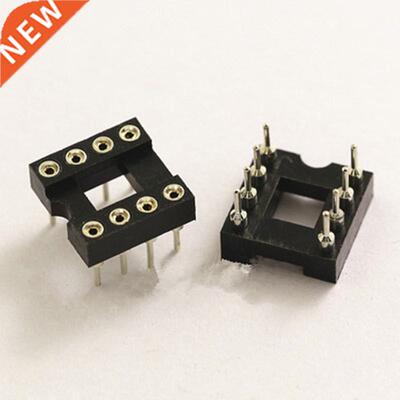 20pcs Round Hole 8 Pins 2.54MM DIP DIP8 IC Sockets Adaptor S