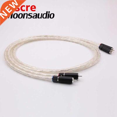 Liton 6N Silver Plated Audio Interconnect Cable with Silver