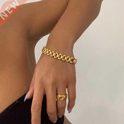 Tarnish Free 2022 New Stainless Steel Gold Plated Detachable