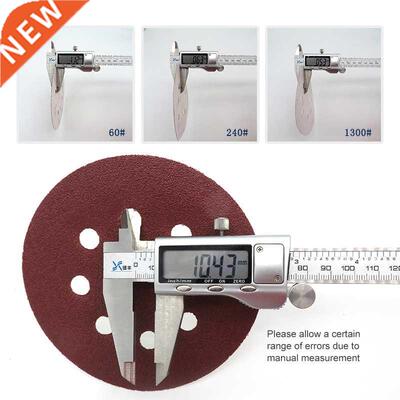 10pcs 5 Inch 125mm 8 Hole 60-1200 Grit Round Shape Sanding