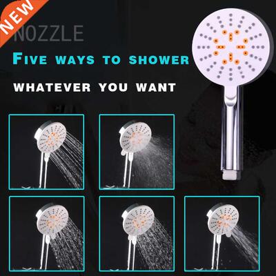 5 Modes Rain Shower Head Square Water Saving Showerhead 3