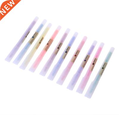 10Pcs Fluorescent Pen Mild Liner Highlighters Color Marker P