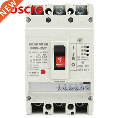 SEGM1E-100/P Electronic Circuit Breaker -Phase 4 Wire Phas