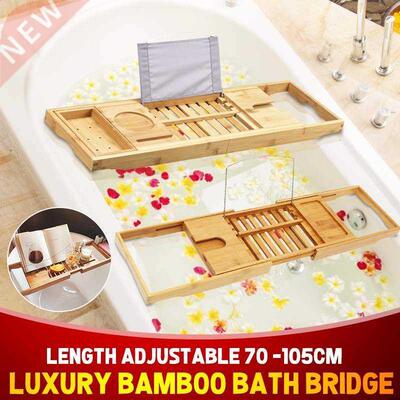 Bamboo Bathtub Tray Shelf For Bath Tub Tray Spa Bathtub Boo