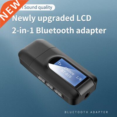 USB 5.0 Audio Transmitter Receiver 3.5mm AUX Jack Wireless