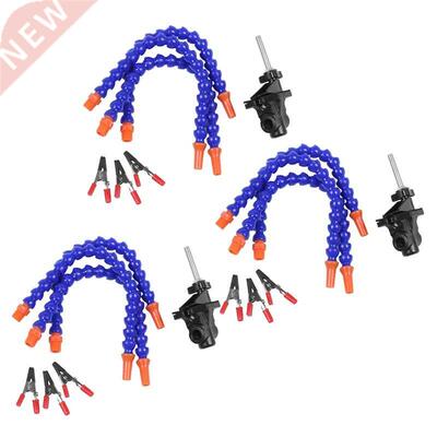 3X Bench Vise Table Clamp Soldering Station with 9Pc Flexibl