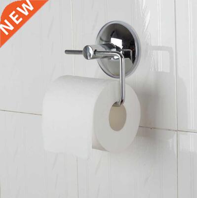 Sucton Cup Rack Tolet No Drllng Slver Stanless Steel W