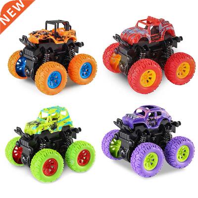 Green Kids Truck Inertia SUV Friction Power Vehicles Baby Bo