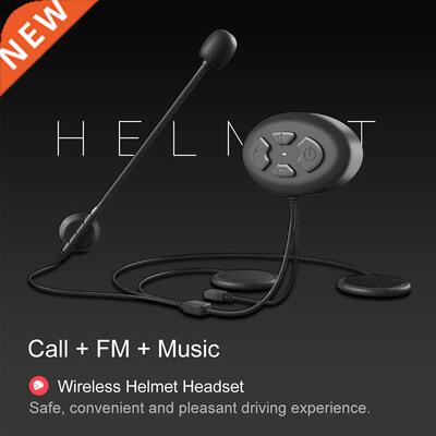 New Bluetooth 5.0 Moto Helmet Headset Wireless Handsfree St