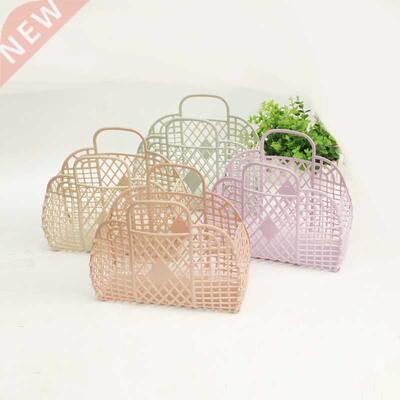 Summer New Hollow Jelly Basket Beach Vacation Large-capacity