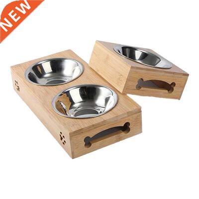 Pet Bowl with Stand for Dogs and Cats Help the Stomach