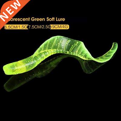 10Pcs Reusable Artificial Fishing Lure T Tail Easy to Bite