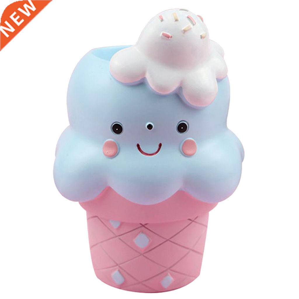 Creative Ice Cream Pencil Holder Resin Office Pencil