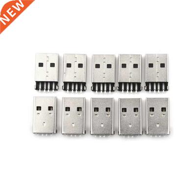 20pcs 2.0 4Pin USB A Type SMT Connector Male Plug G49 for D