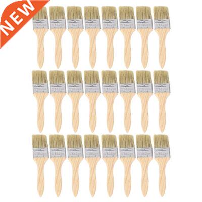 24 Pack of 1.5 Inch (5mm) Paint Brushes and Chip Paint Brus