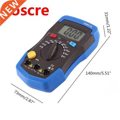 Dgtal Capactance Capactor Tester pF uF Crcut Gauge Tes