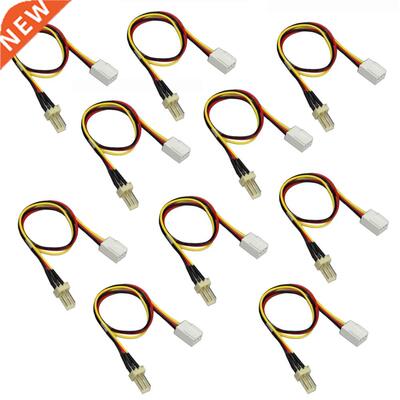 10Pcs/Lot Lengthen Cable for Cooling Fan PC Fan Power Extens