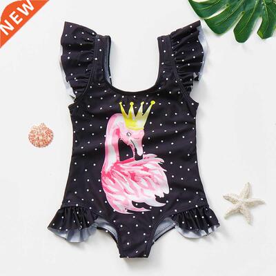 2~12Ye Girls Swimwe Cute Kids Swimsuit Baby Girls Beach