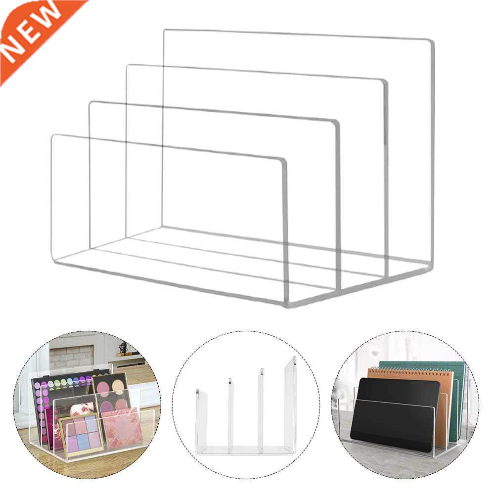 Multifunctional Home Clear Acrylic File Organizer Paper Stan