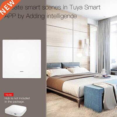 Zigbee Smart Push Button Switch Wall Panel Transmitter Kit