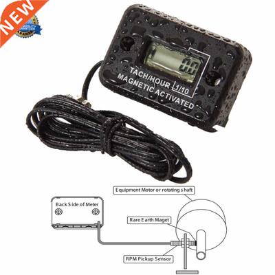 Digital Diesel Engine Hour Meter Tachometer for Water minin