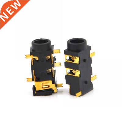 10pcs/lot 3.5mm Female Audio Connector 5 Pin SMT SMD Headpho