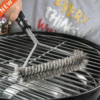 Hot Newest Trangle Cleanng Brushes Barbecue Kt Cleanng