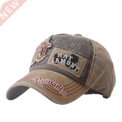 Snapback Men's Washed Cotton Baseball Caps Vintage Women's G