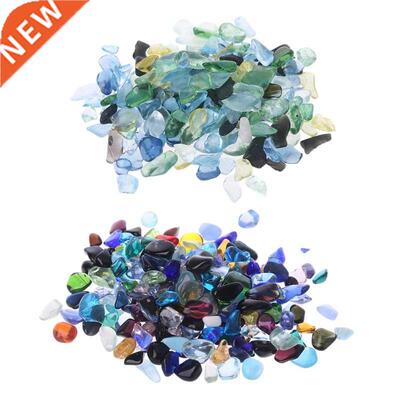 Natural Stone Pebble Crystal Gravel Flowerpot Fish Tank
