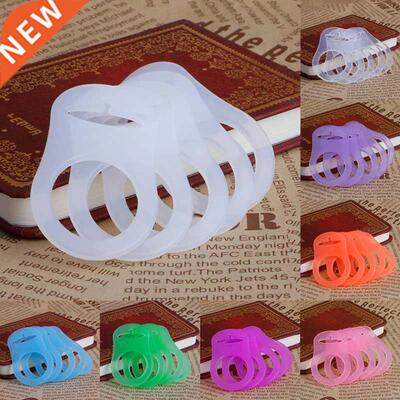 5Pcs Multi Colors Silicone Baby Dummy Pacifier Holder Clip A