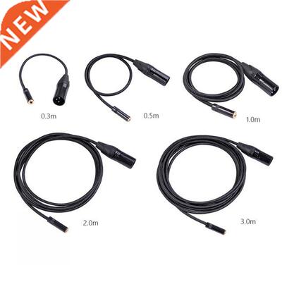 0.m/0.5M/1m/2M/M TRS .5mm Female to XLR  Pin Male Adapte