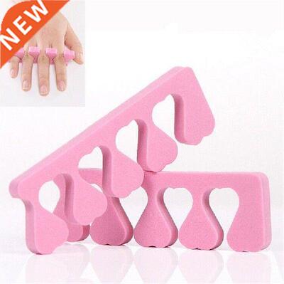 Pink Nail Art Toes Separators Fingers Foots Sponge Soft Gel