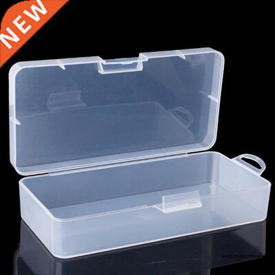 Rectangular Plastic Clear Storage Box Jewelry Parts Containe