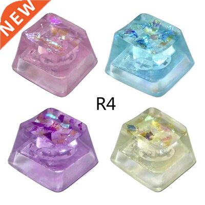 Handmade Customized OEM R4 Profile Resin Keycap for Cherry M