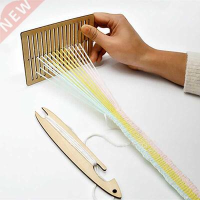 2pcs/Set Wooden Weaving Looms Kit  Multifunctional Woven