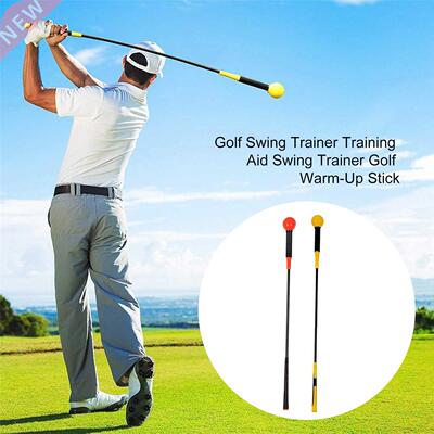 Golf Swing Training Aid Golf Warm-up Rod Practices Golf Stic