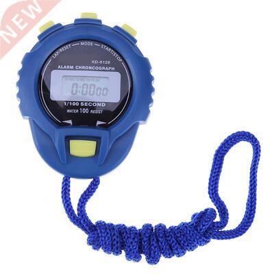 LCD Chronograph Timer Stopwatch Sport Counter Odometer Watch